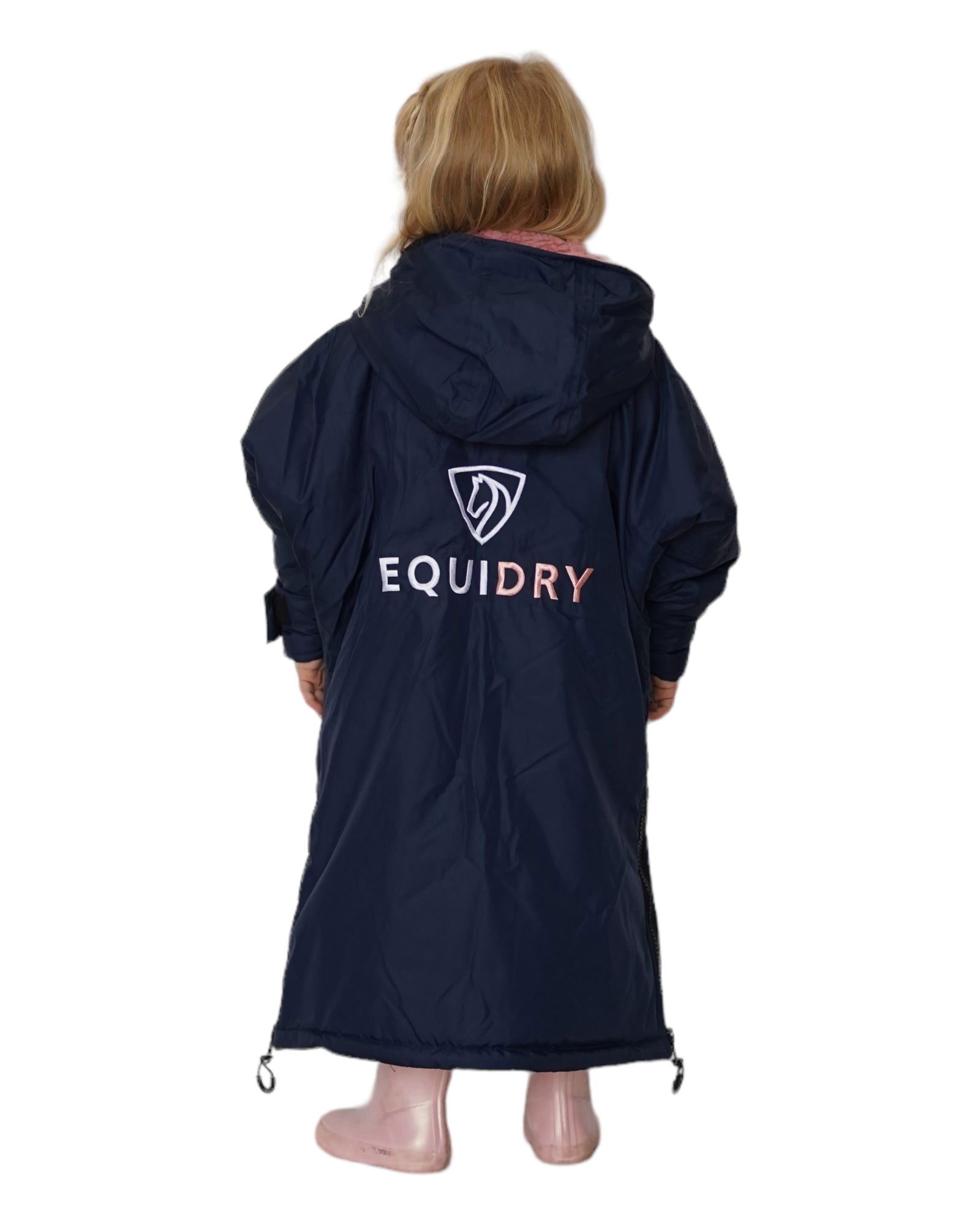 Original Children's | Thick Fleece | Navy/Pale Pink – EQUIDRY