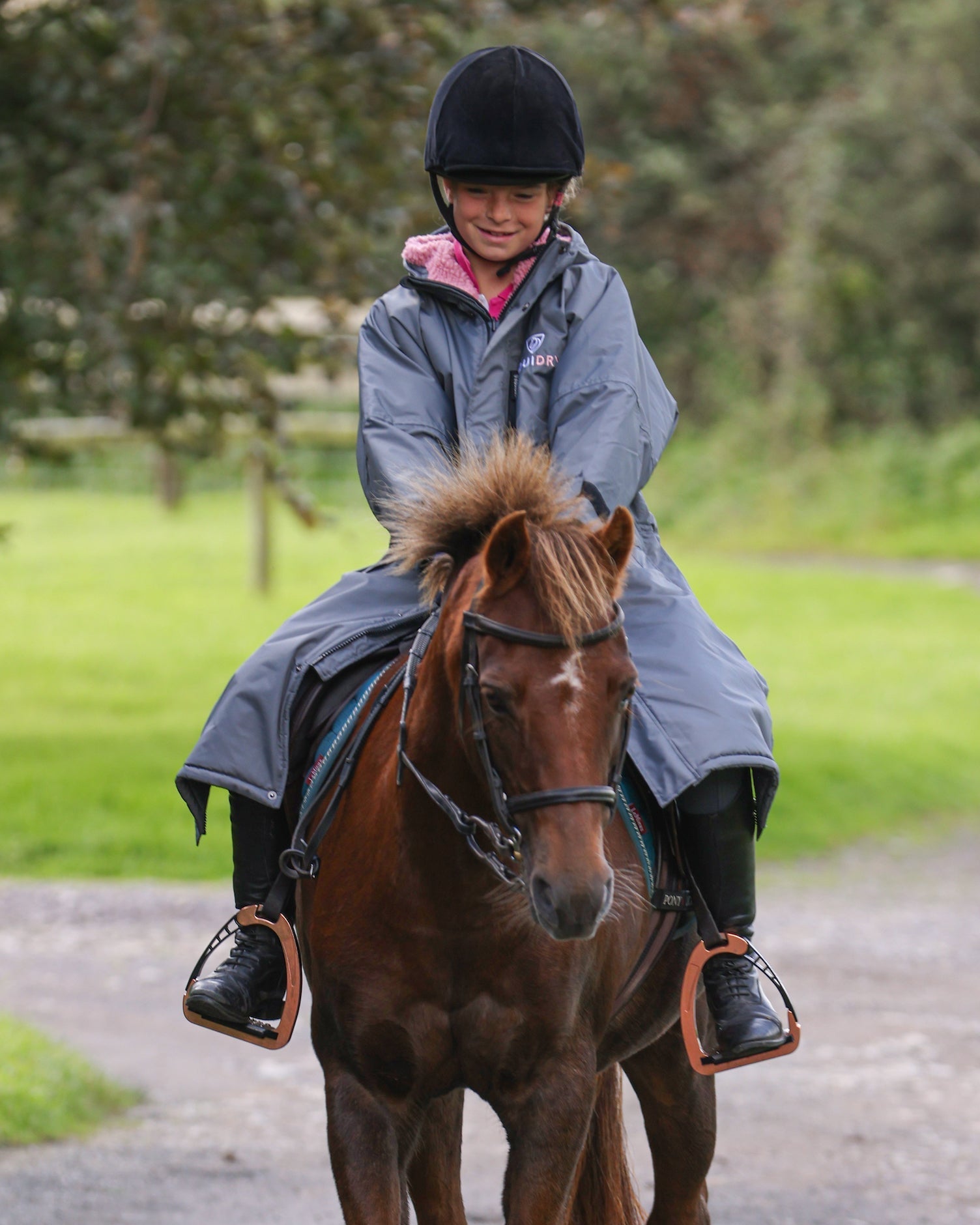 EQUIDRY Evolution – Ultimate Waterproof Horse Riding Coat - Pale Pink