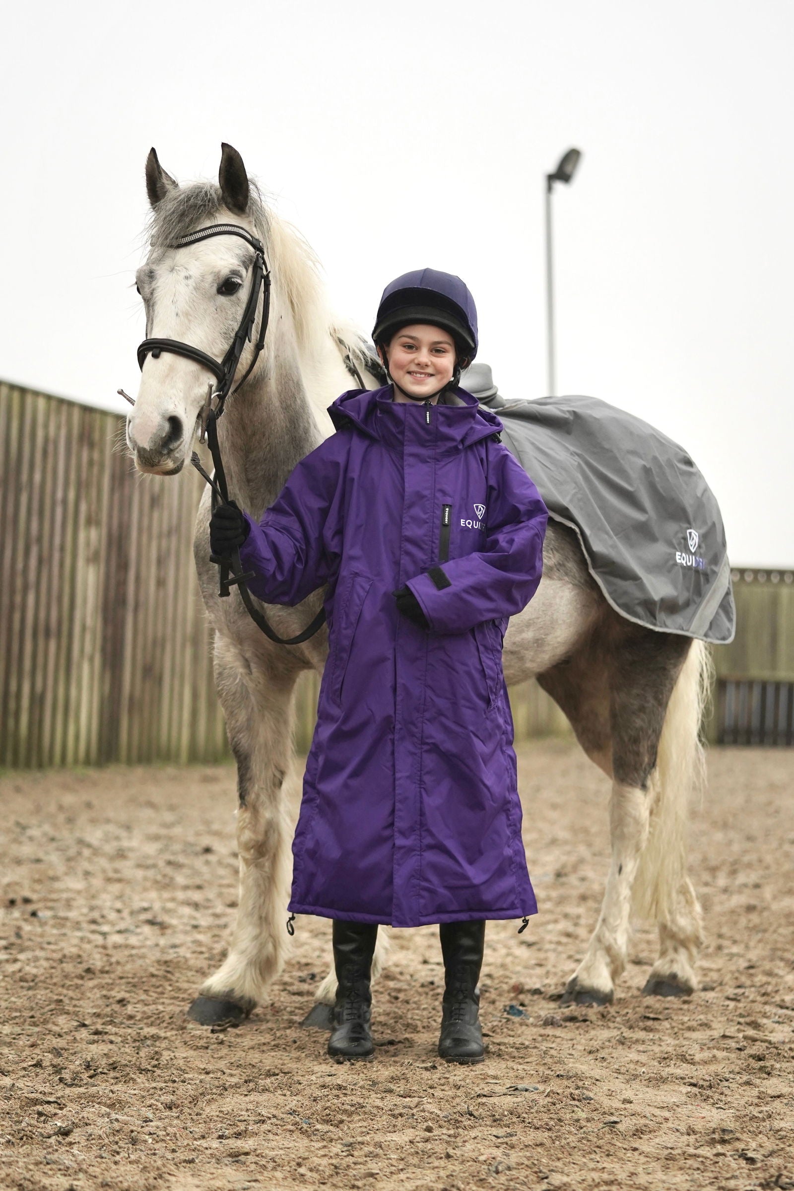 Evolution Children's | Thin Fleece | Purple – EQUIDRY