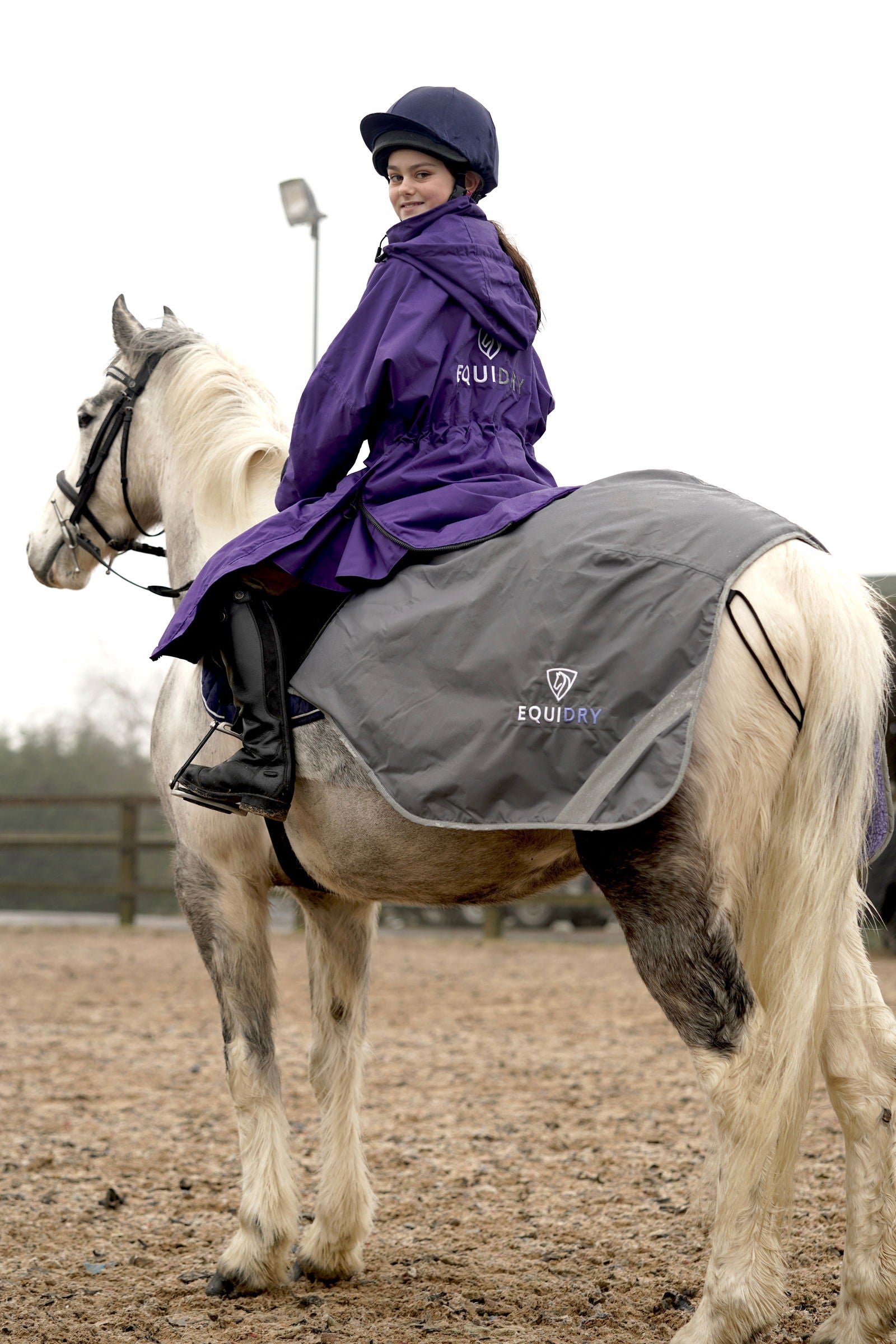 Evolution Children's | Thin Fleece | Purple – EQUIDRY