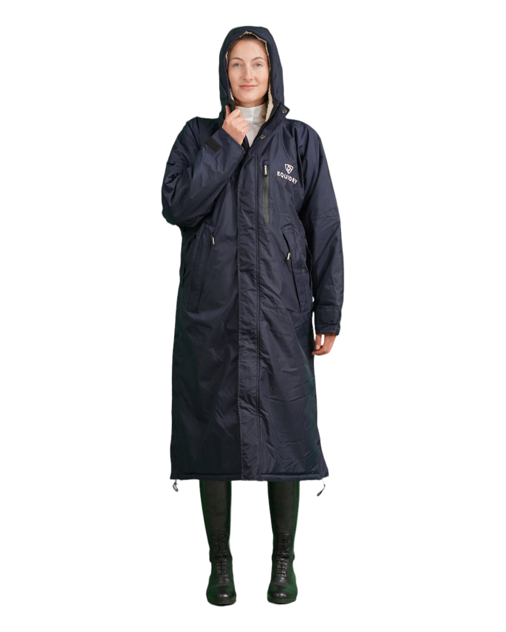 Long Waterproof EQUIDRY Evolution Horse Riding Jacket