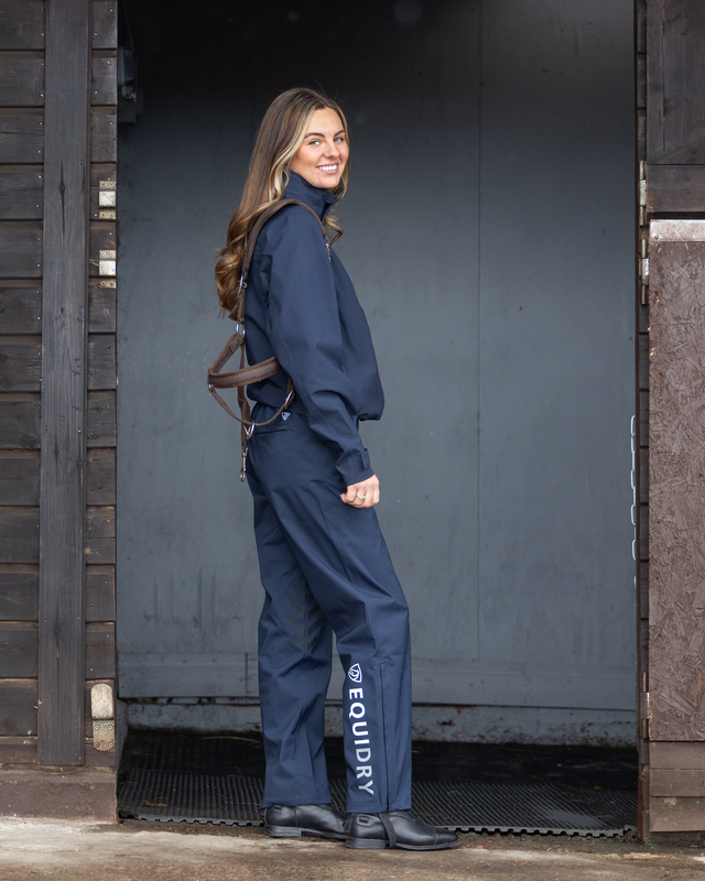 Waterproof Trousers Unlined | Women's | Navy – EQUIDRY