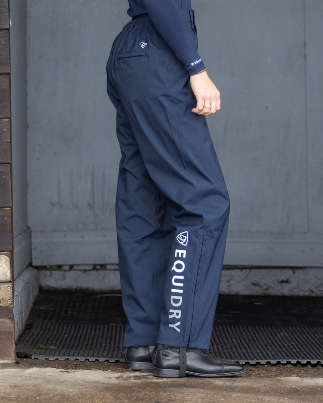 Waterproof Trousers Unlined | Women's | Navy – EQUIDRY