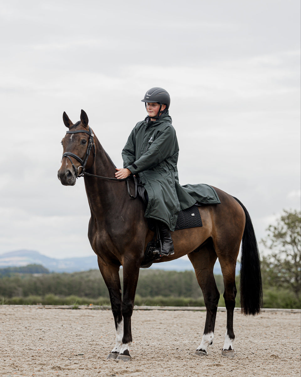 EQUIDRY | Men's Winter Waterproof Horse Riding Coat | Green