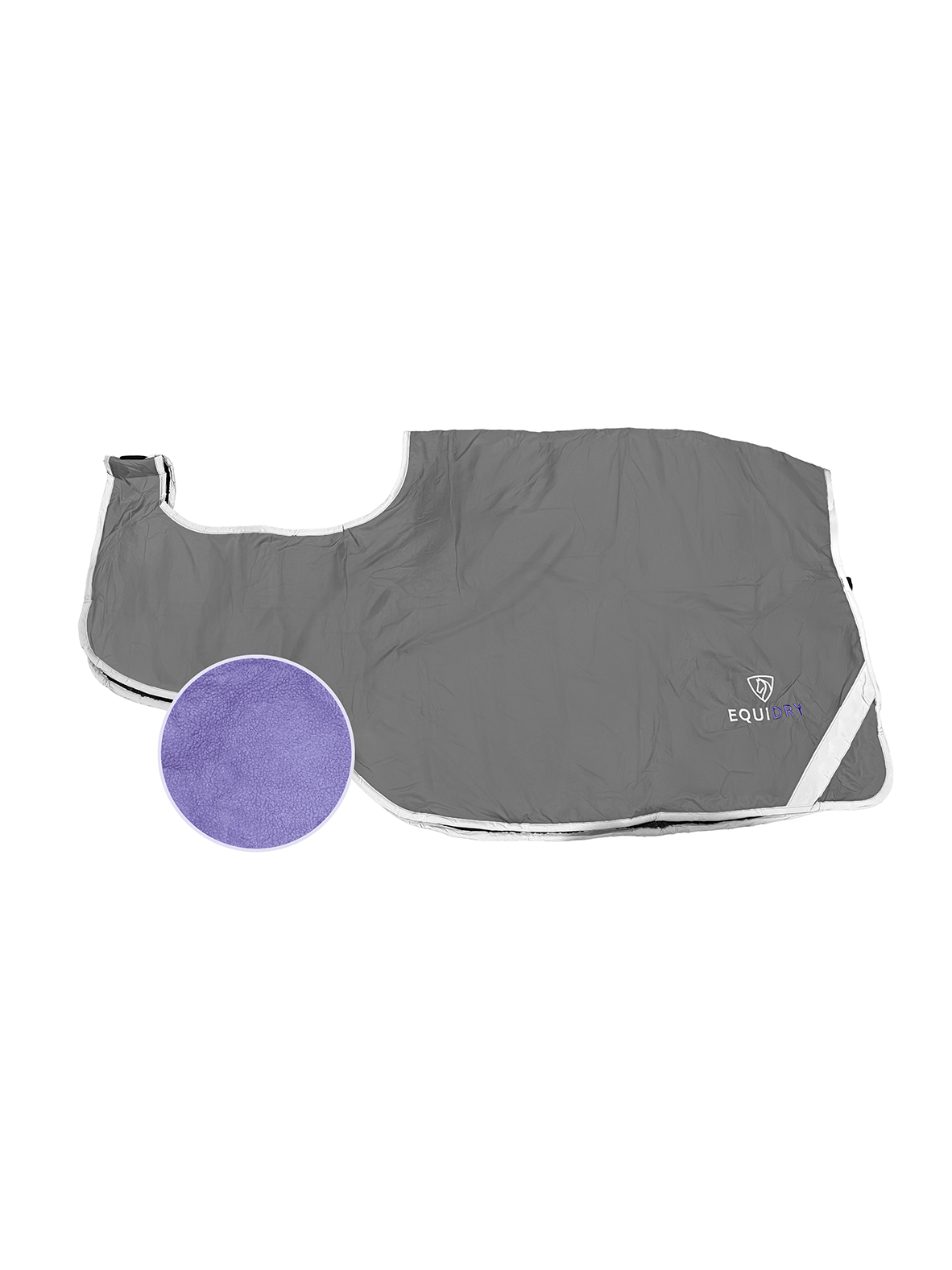 Waterproof Exercise Sheet Thick | Grey/Lilac – EQUIDRY