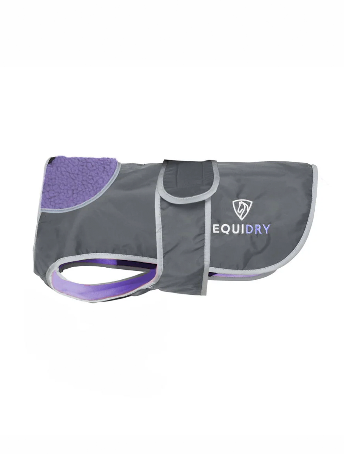 Waterproof Dog Coat | Grey/Lilac – EQUIDRY