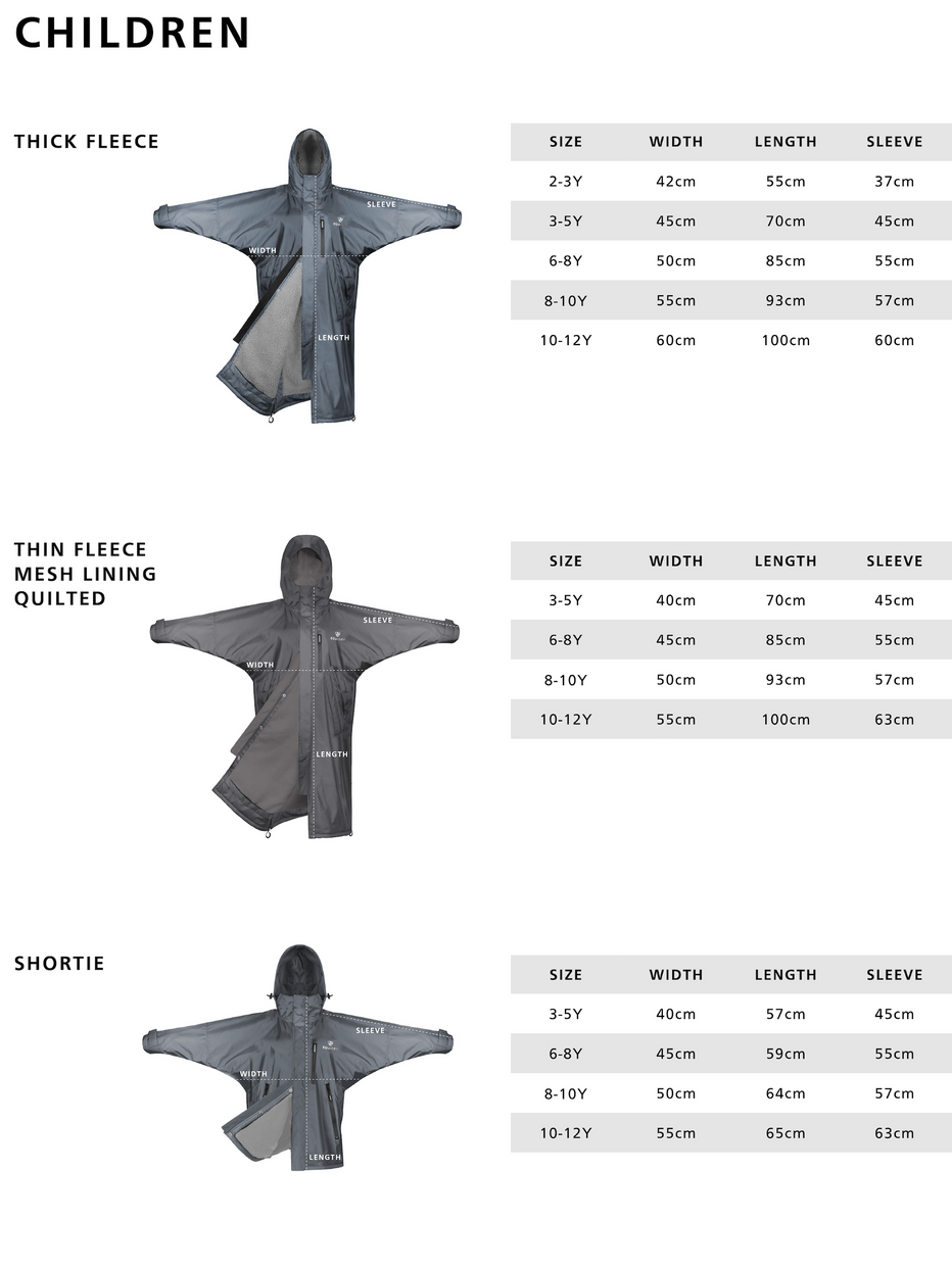 EQUIDRY Size Guide