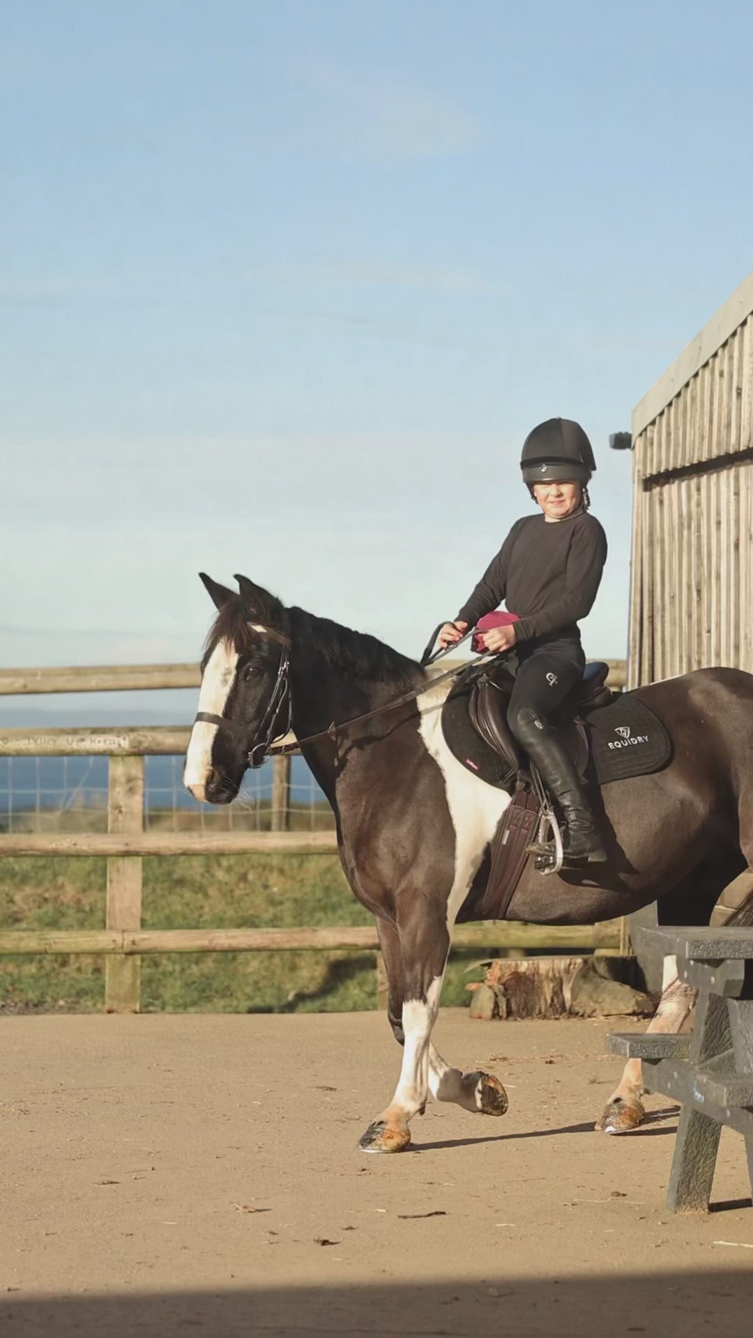 EQUIDRY Nimbus Waterproof Pac-A-Mac Kids Horse Riding Jacket | Grey