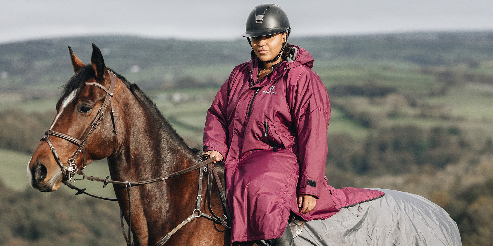 EQUIDRY | The Ultimate Equestrian Waterproof Horse Riding Coat